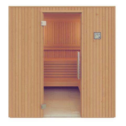 Dundalk Indoor Cabin Sauna, Red Cedar, Heater included - Divine Saunas