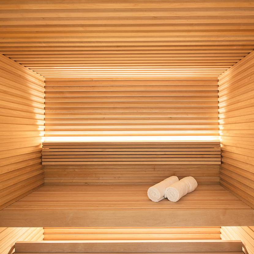 Dundalk Indoor Cabin Sauna, Red Cedar, Heater included - Divine Saunas