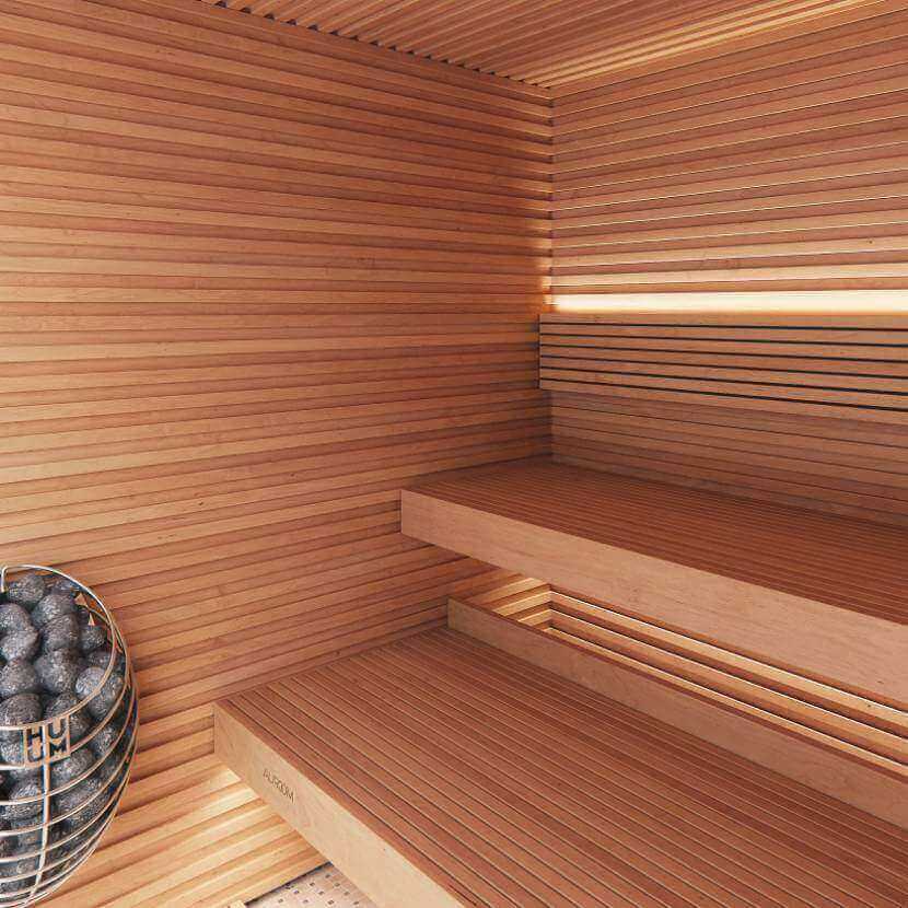 Dundalk Indoor Cabin Sauna, Red Cedar, Heater included - Divine Saunas